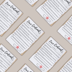 Couple Contract, Printable Love Contract, Digital Relationship Contract ...