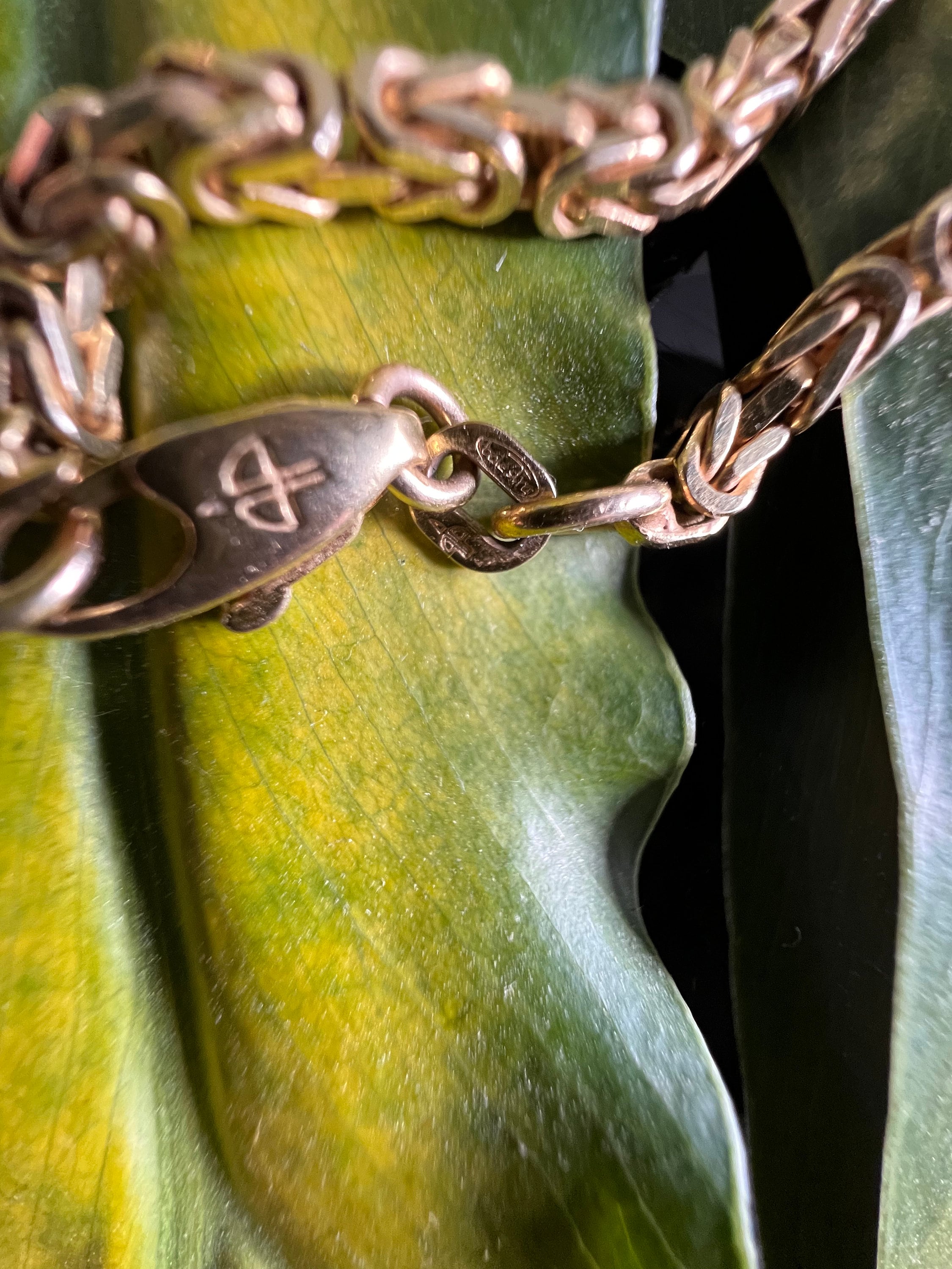 Vintage 14K Balestra Byzantine Chain - Etsy