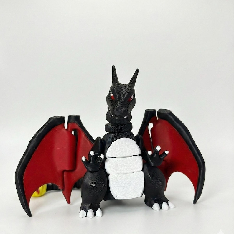 Articulated Charizard Figure: 3D Printed PLA Desk Display - Etsy