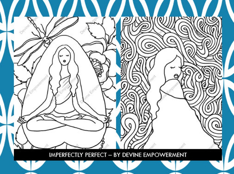 Body Positivity Coloring Pages - Etsy