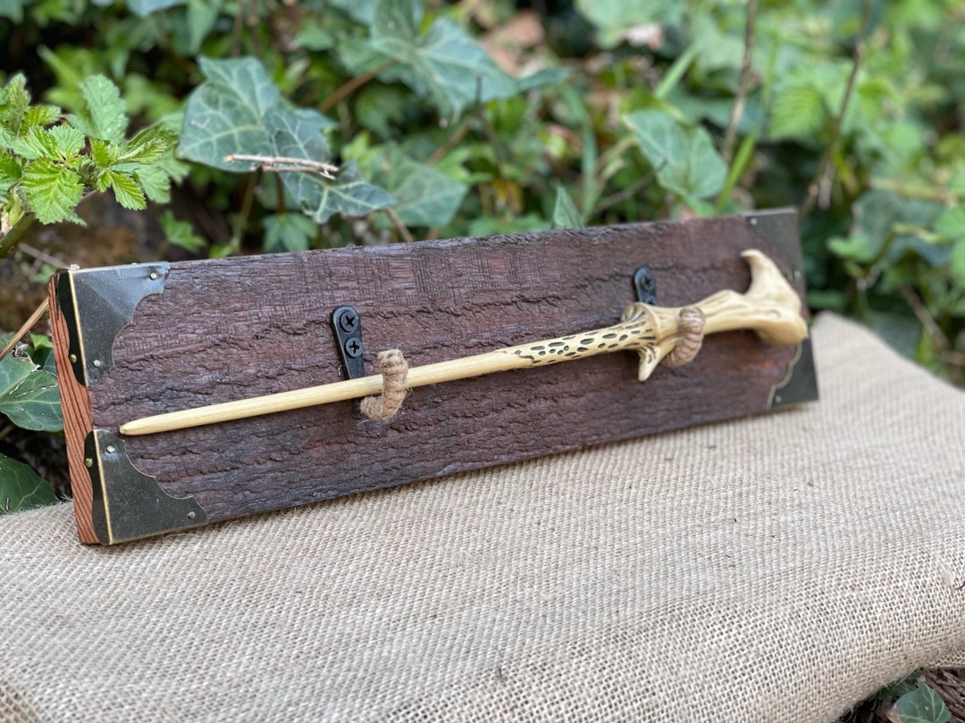 Ancient Magical Wand Wall Mount Display Single Display Holder - Etsy