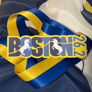 6 Pack World Major Marathon Inspired Stickers for Laptop and Water ...