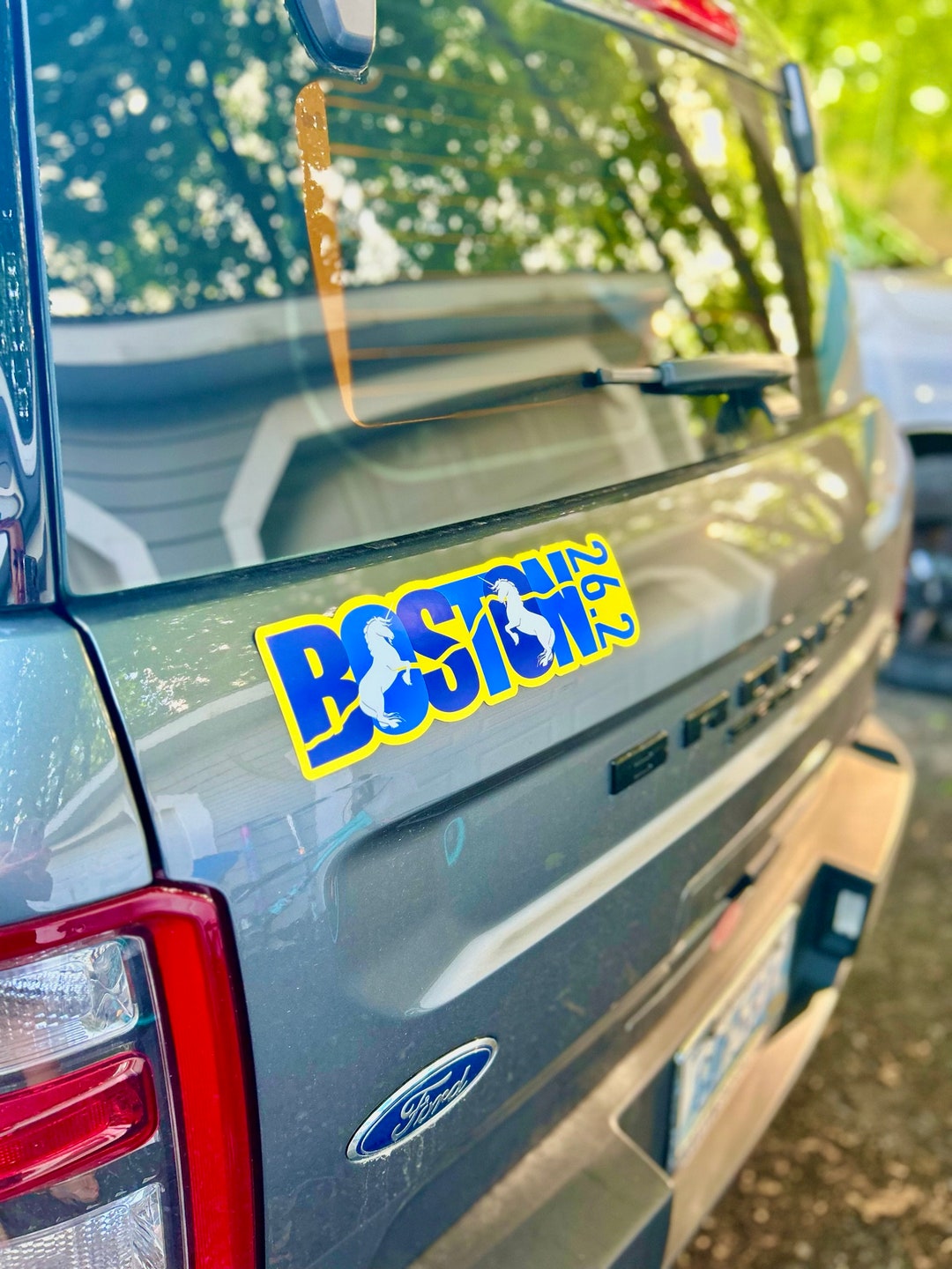 XL Bumper Mag Boston 26.2 Die Cut Magnet - Etsy