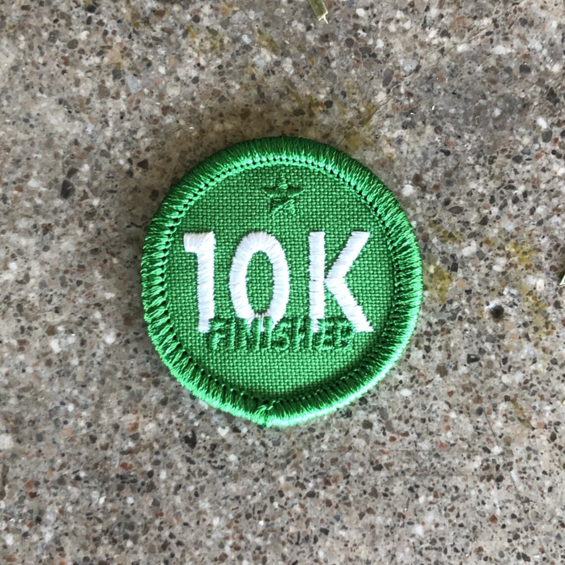 10K Finisher (6.2 Miles) Merit Badge Patch for Runners - Etsy