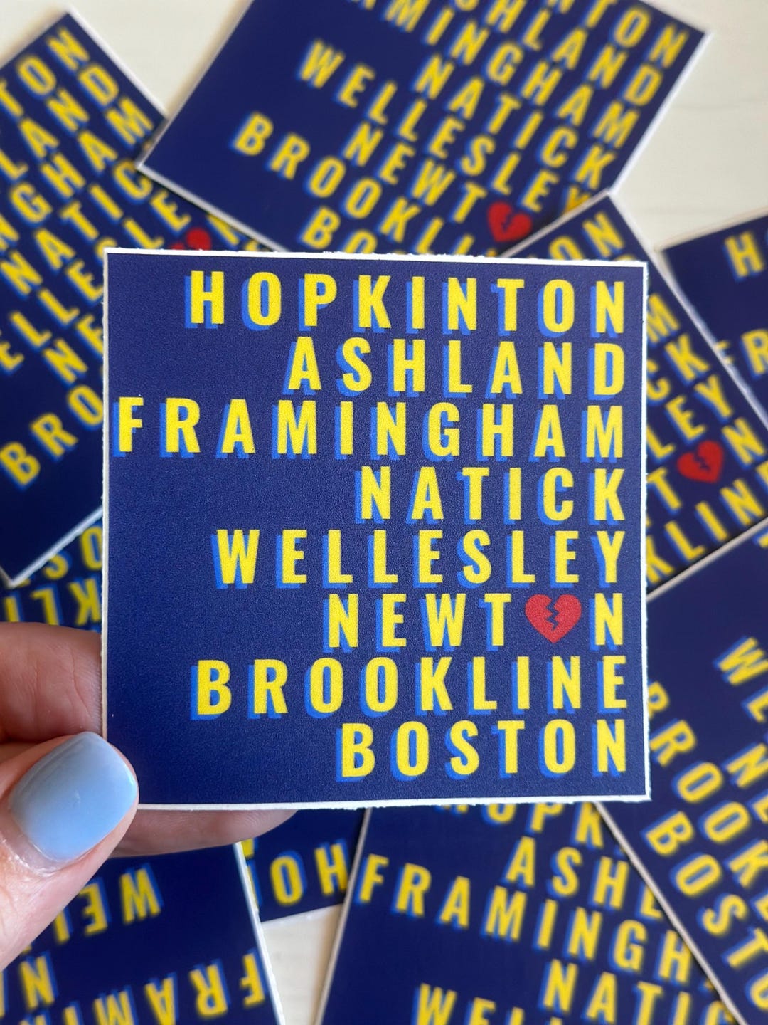 Route to Boston Sticker for Laptop and Water Bottles - Etsy