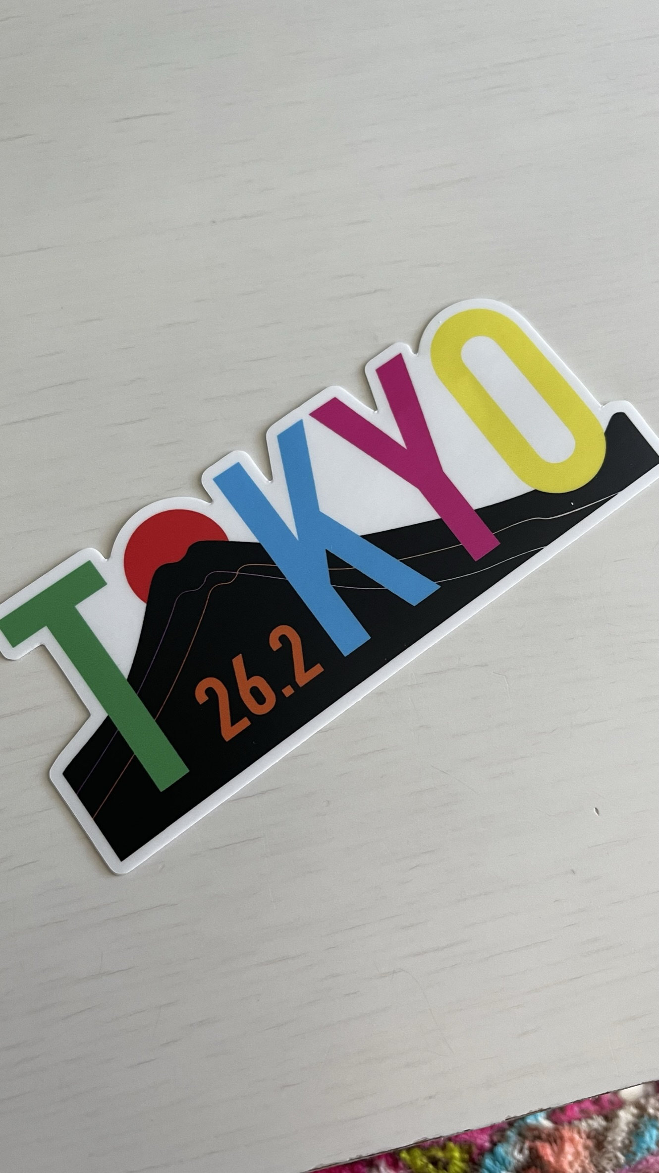 Tokyo Marathon Inspired Sticker for Laptop and Water Bottle - Etsy