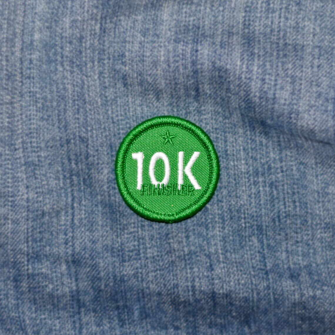 10K Finisher (6.2 Miles) Merit Badge Patch for Runners - Etsy