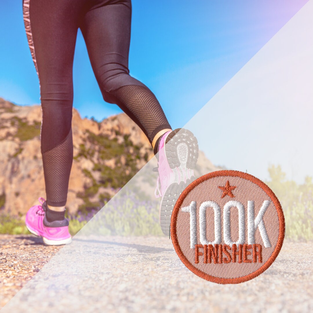 100K Ultra Finisher 62.1 Miles Merit Badge Patch for Runners - Etsy