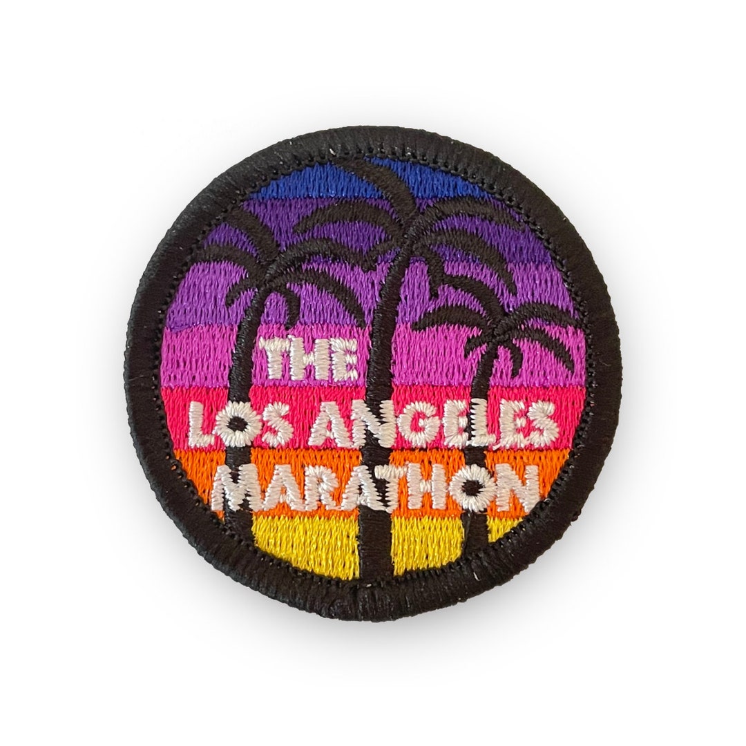 Los Angeles Marathon Commemorative Race Day Runner Patch - Etsy