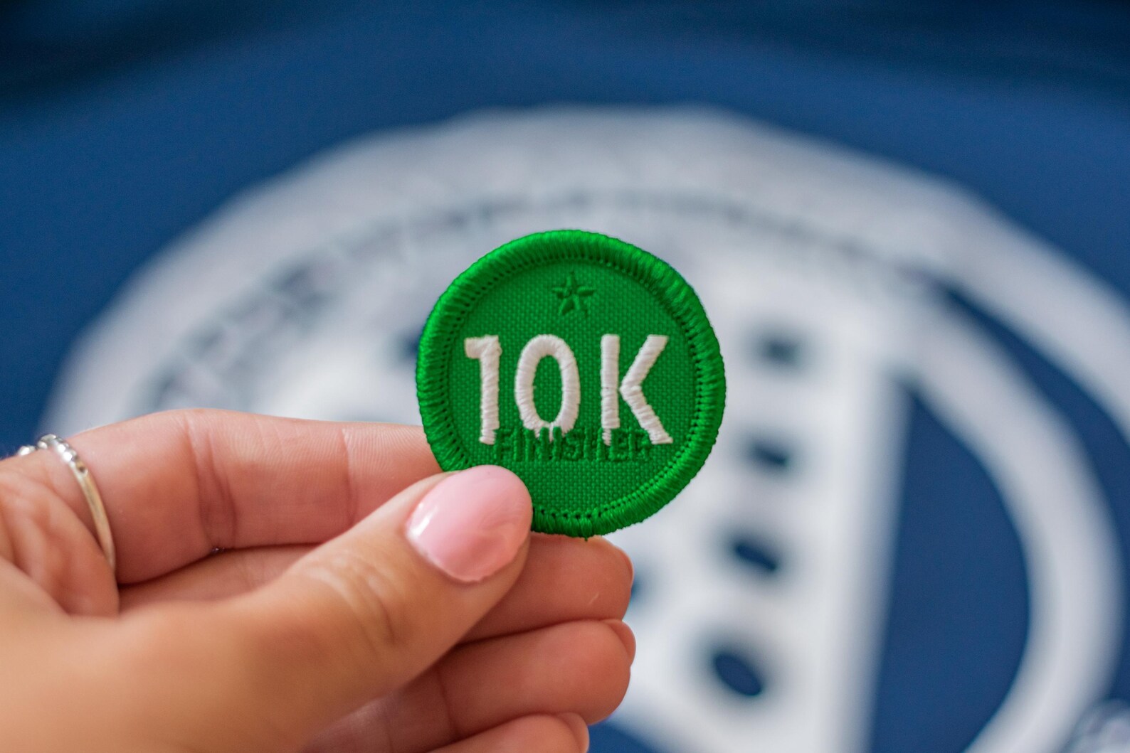 10K Finisher (6.2 Miles) Merit Badge Patch for Runners - Etsy
