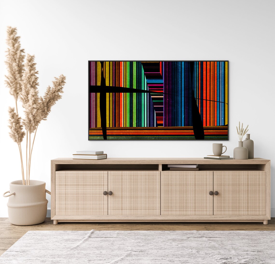 Fake Broken Tv Screen Wallpaper / Cracked Display Prank - Etsy