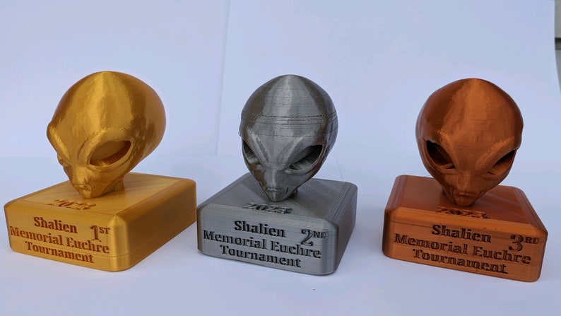 Custom 3D Printed Trophy. - Etsy