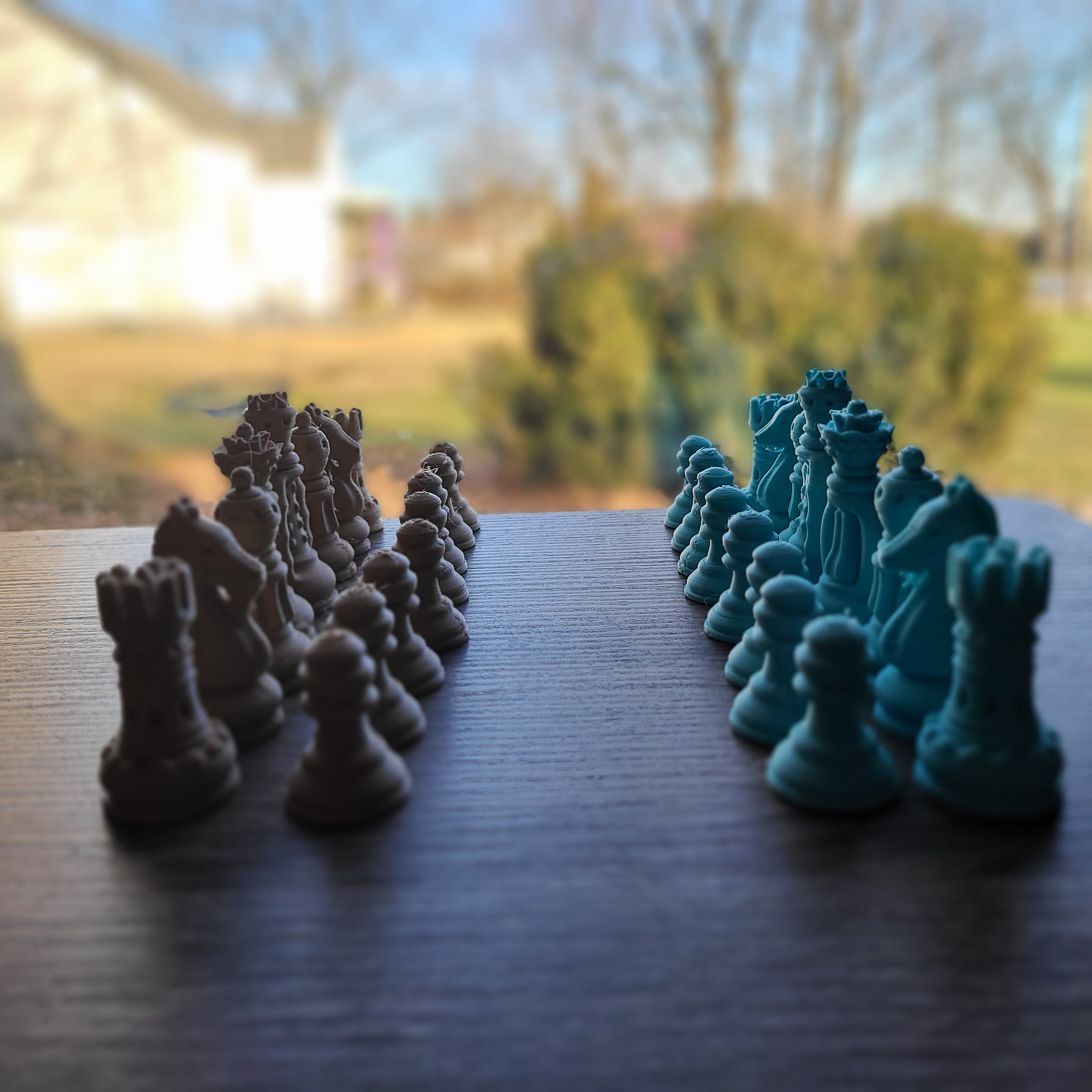 Custom Made Color Chess Pieces for Exciting Gameplay - Etsy