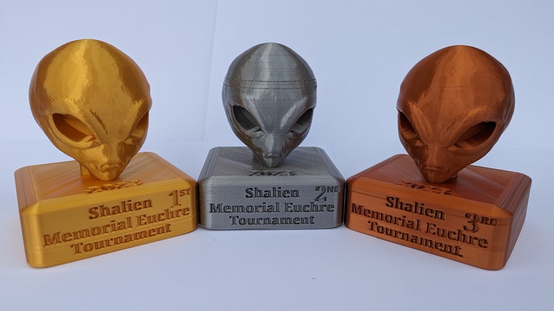 Custom 3D Printed Trophies - Etsy