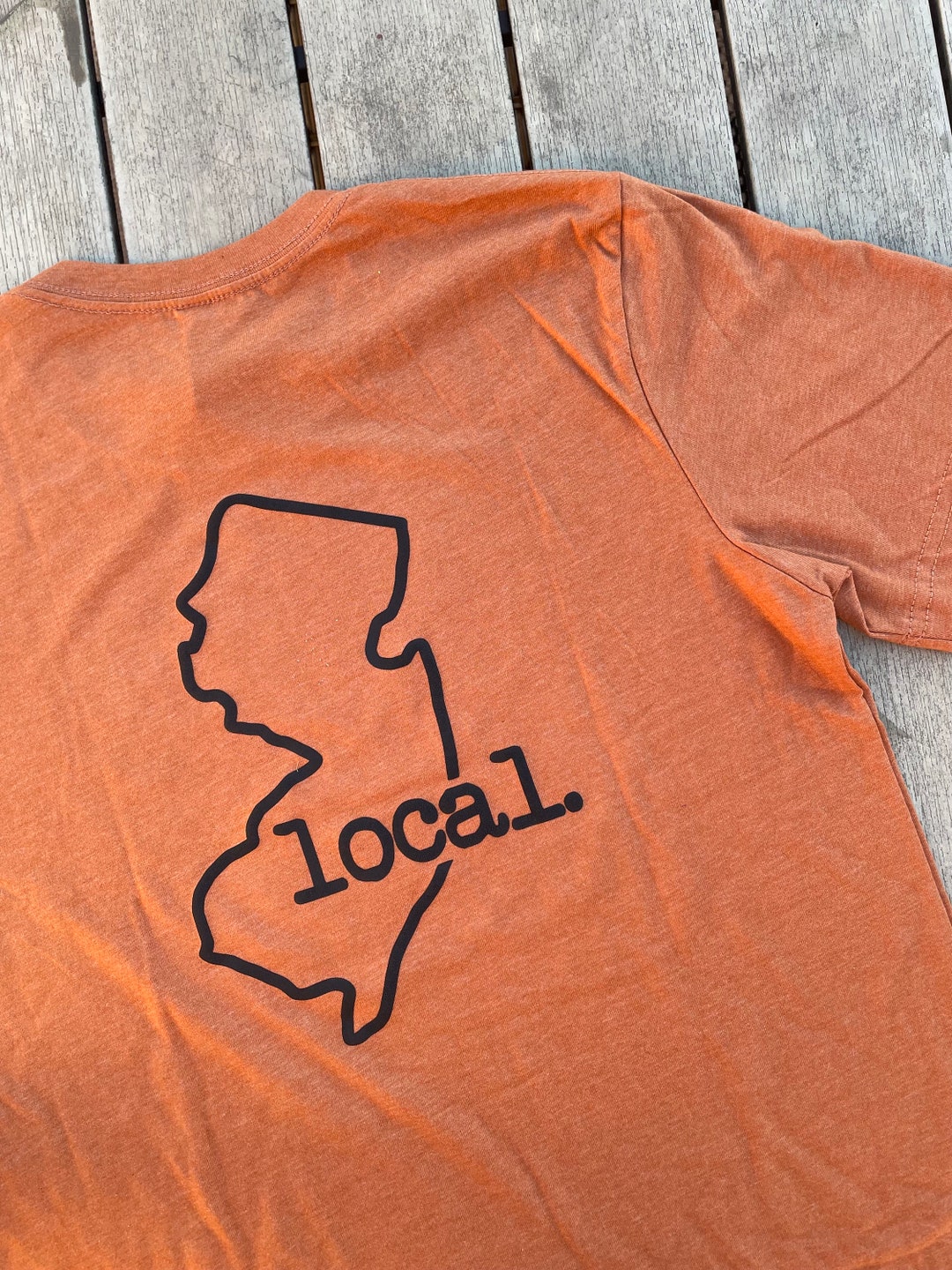 LOCAL New Jersey Tee / Custom Personalized Shirt, Bella Canva T-shirt ...