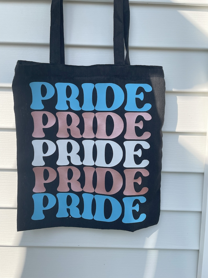 LGBTQIA Pride Tote Bag / Custom Pride Flag Tote Bag Gay - Etsy