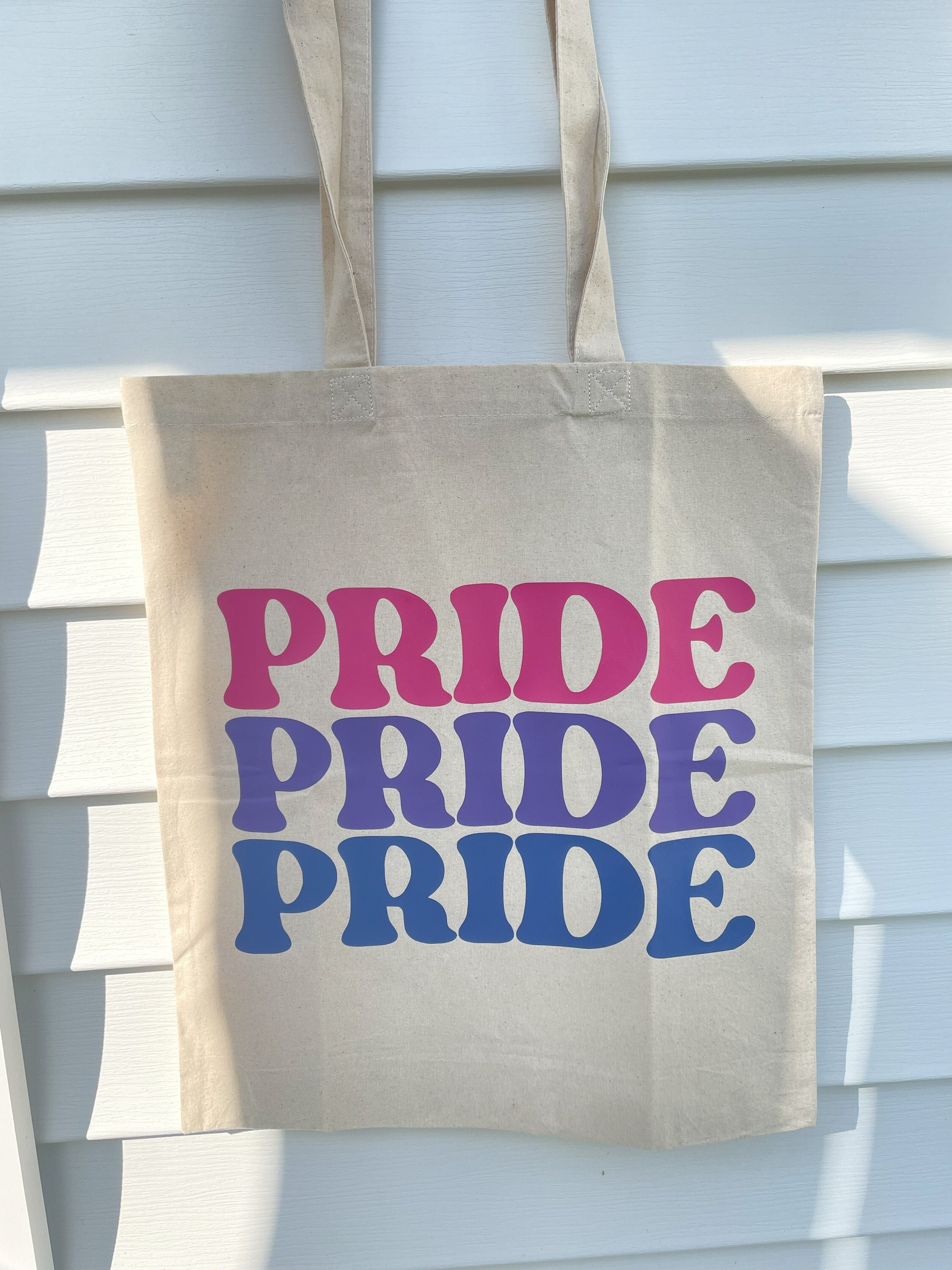 LGBTQIA Pride Tote Bag / Custom Pride Flag Tote Bag Gay - Etsy