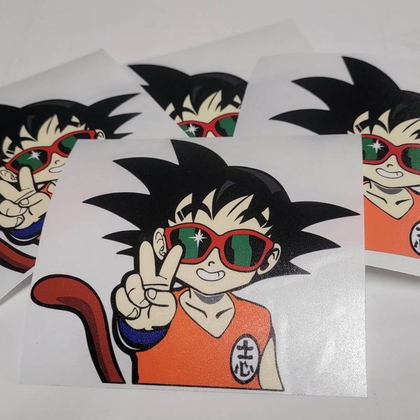 Dragon Ball Peeking Sticker - Etsy