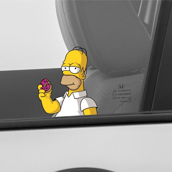 Simpsons Window Stickers - Etsy