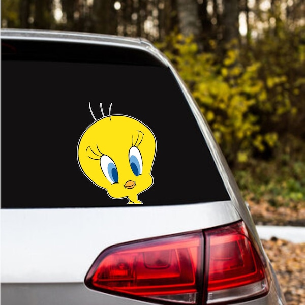 Tweety Bird Vinyl Sticker - Etsy