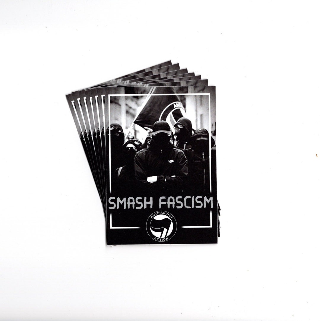 Sticker smash Fascism 30 Pcs PVC - Etsy