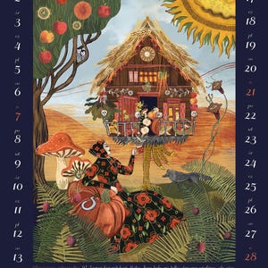 Slavic Calendar | Slavic Folklore | Calendar | 2025 | Wall Calendar ...