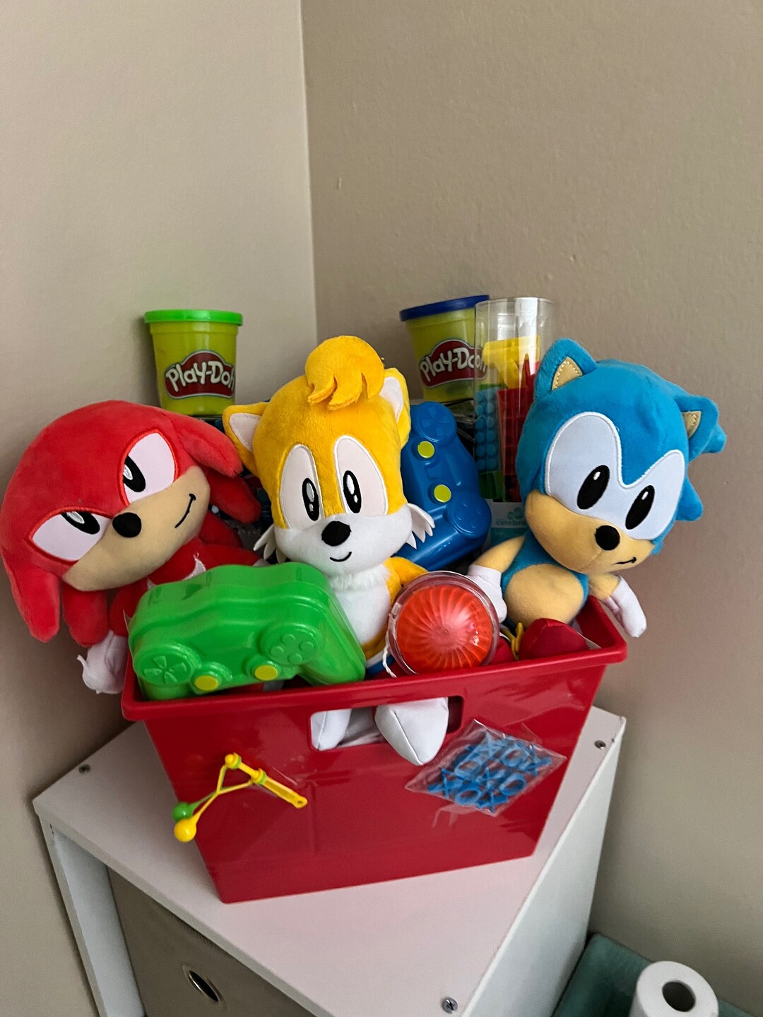 Sonic and Friends Gift Basket - Etsy