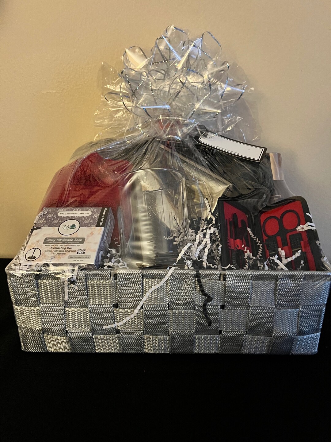 Shades of Gray Gift Basket for Him - Etsy