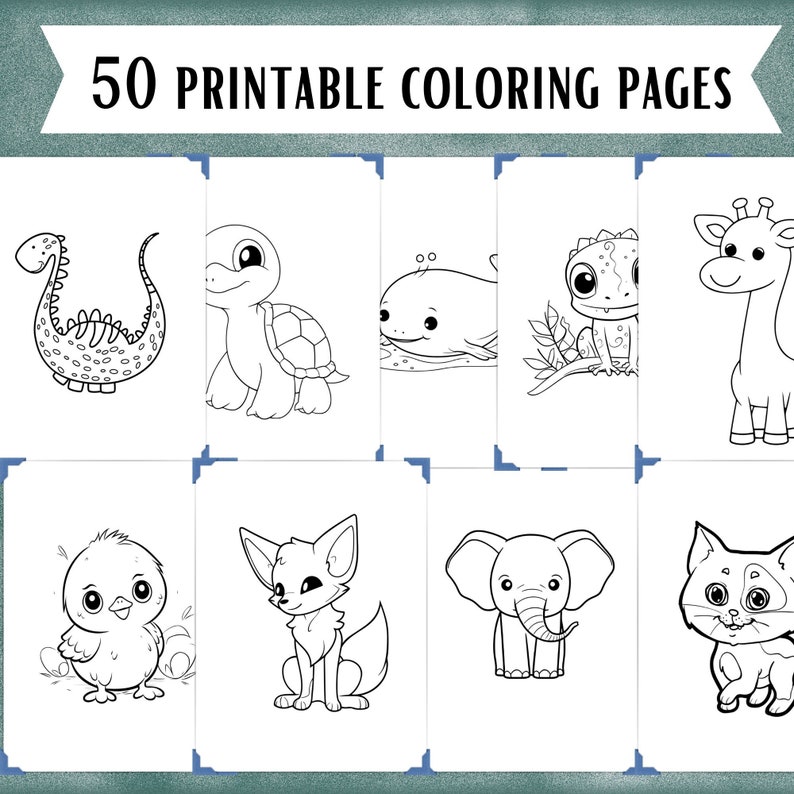 50 Printable Coloring Pages for Kids, Coloring , Homeschool Printables ...