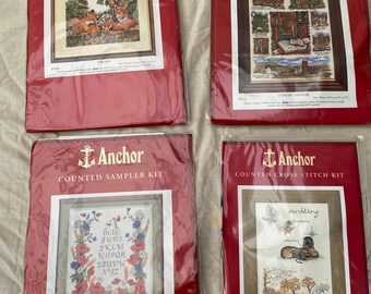 Anchor Counted Cross Stitch Pattern - Etsy