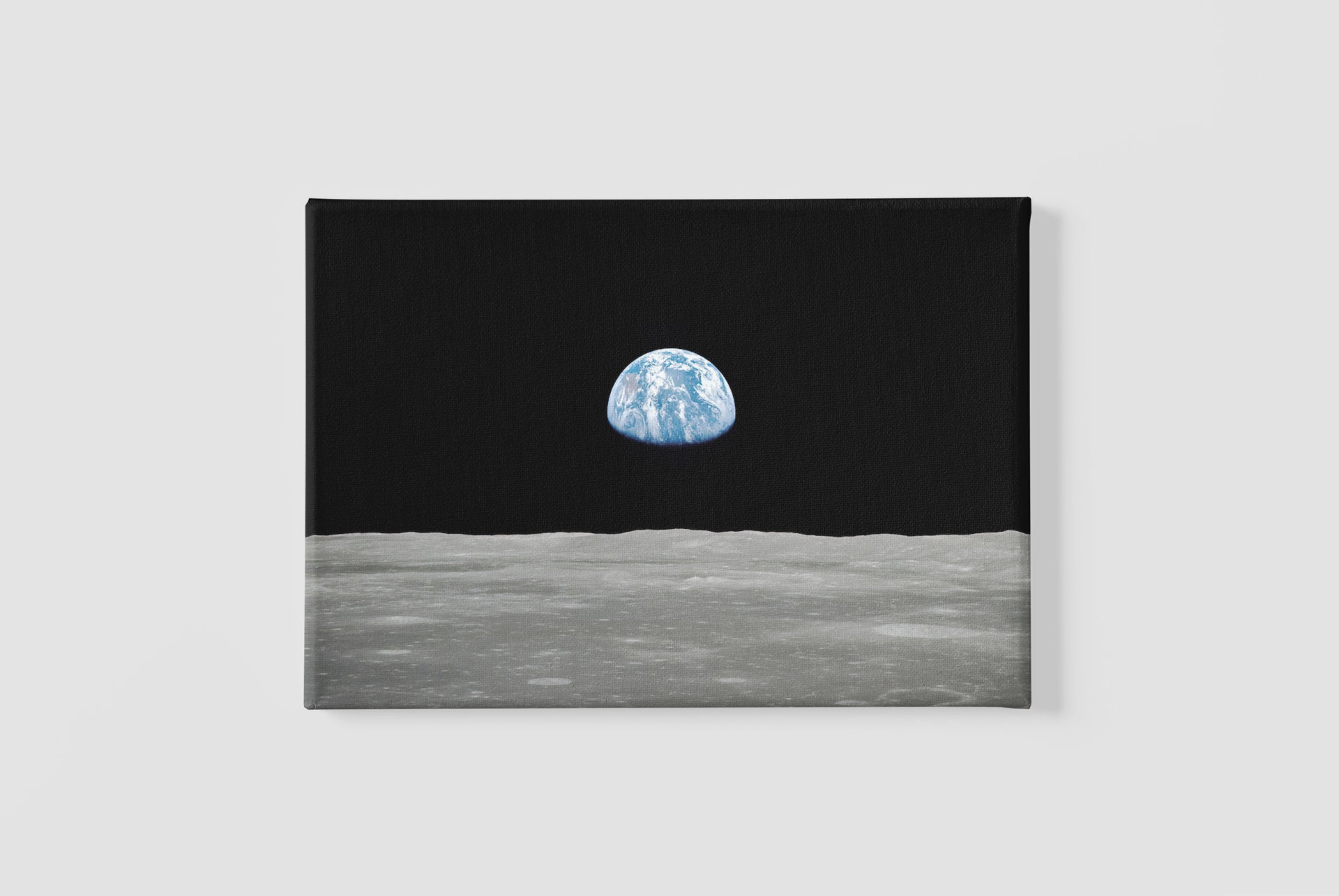 Earthrise on the Moon Poster Earth From the Moon NASA Poster Space ...