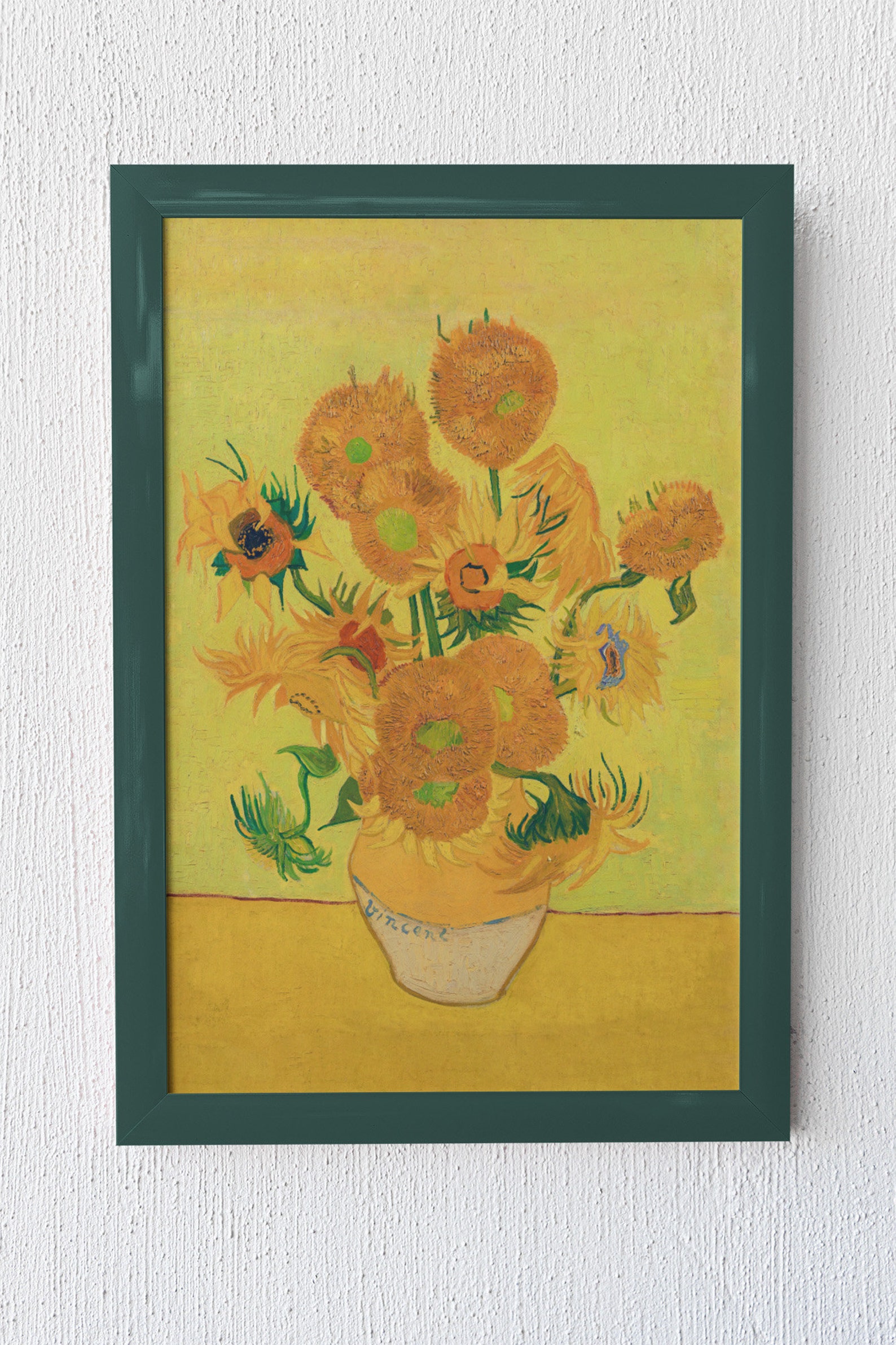 Van Gogh Print Sunflowers Poster by Van Gogh Museum Exhibition Poster ...