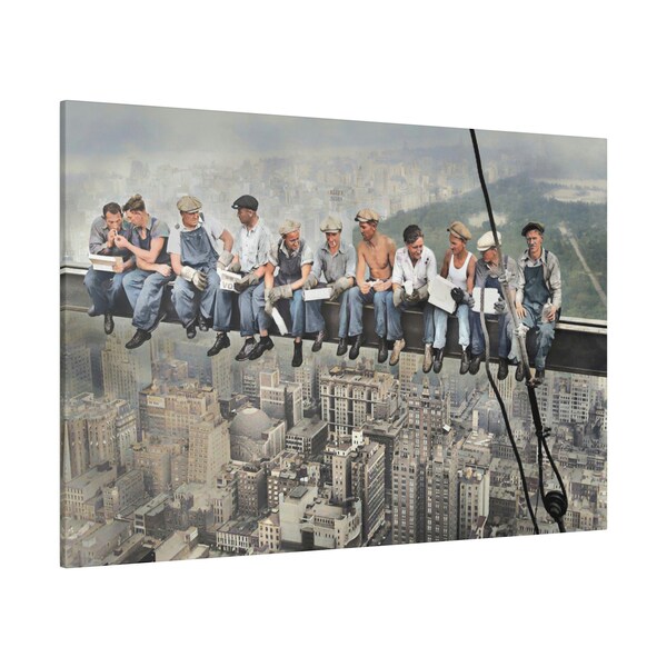 Lunch on Skyscraper - Etsy