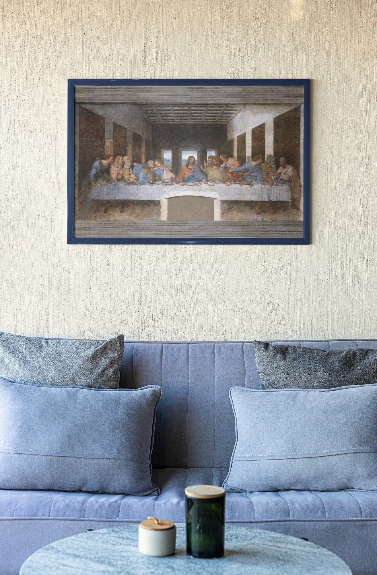 The Last Supper Last Supper Wall Art The Last Supper Print Etsy