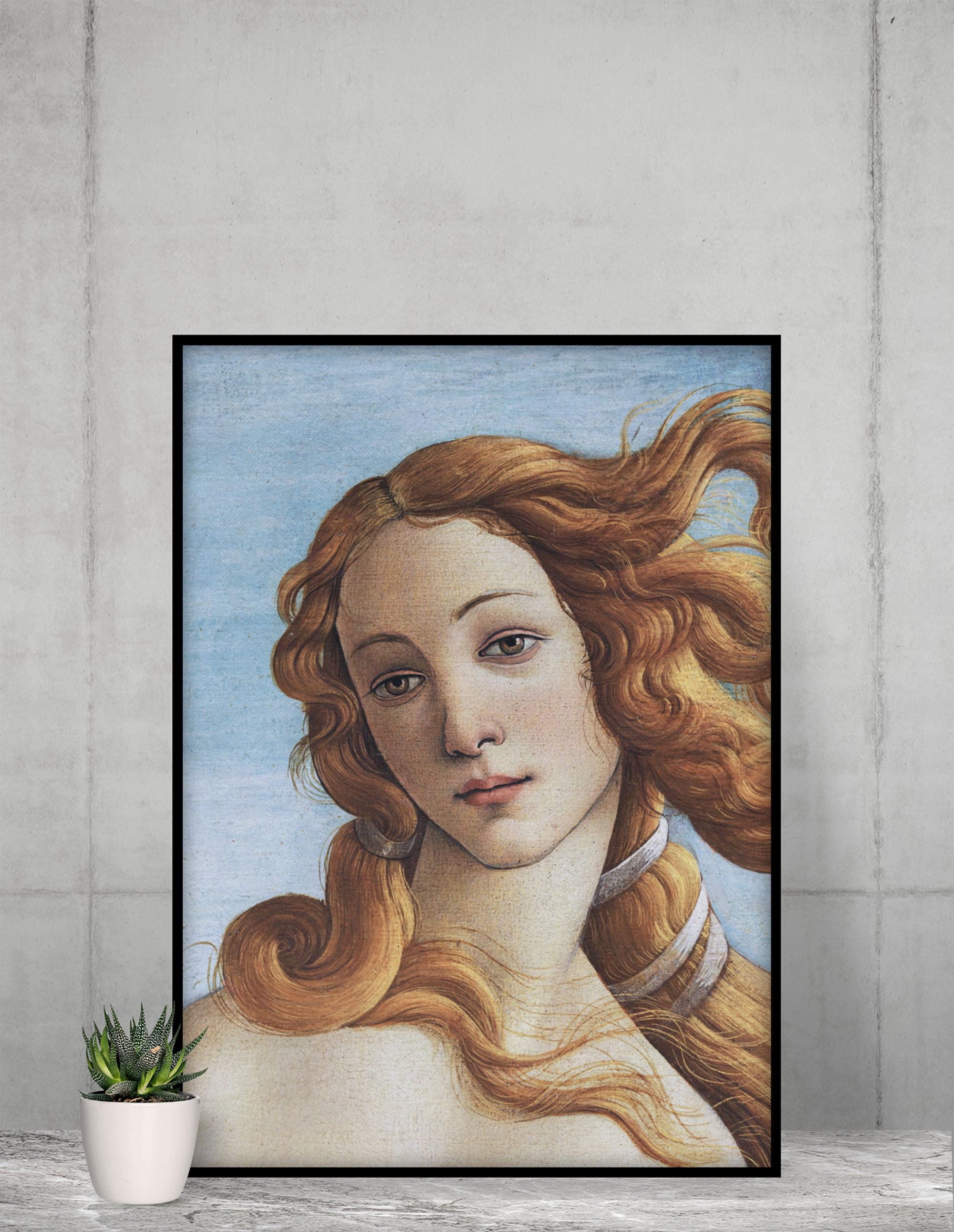 Digital Download Close up of Birth of Venus by Italian Renaissance ...