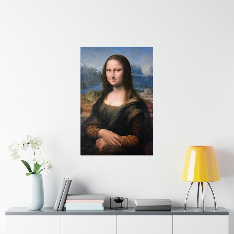 Mona Lisa Print by Leonardo Da Vinci 16th Century Renaissance Art ...