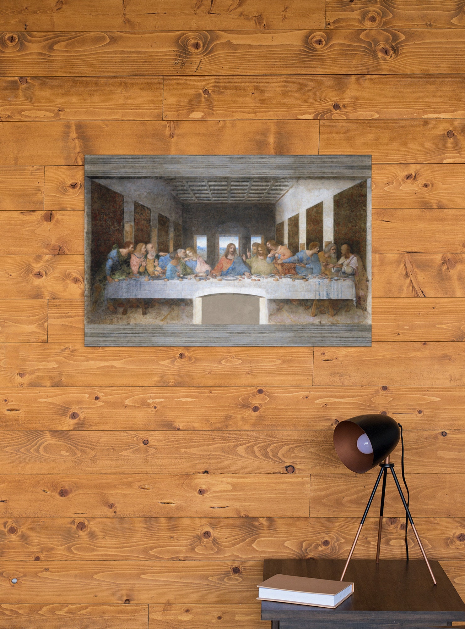 The Last Supper Last Supper Wall Art The Last Supper Print Etsy