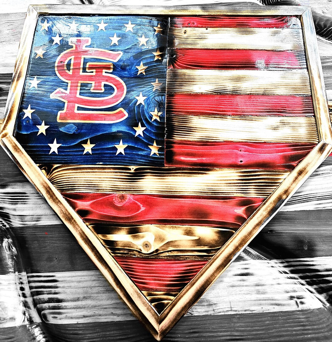 Custom Home Plate, Baseball, MJB, Major League Baseball, Wood, 17 Inch ...