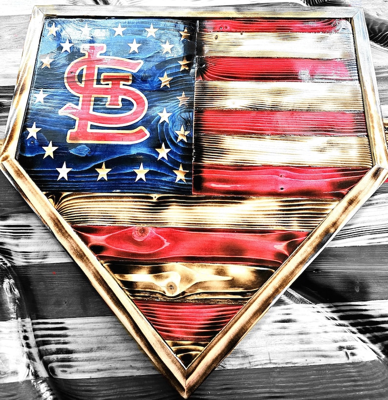 Custom Home Plate, Baseball, MJB, Major League Baseball, Wood, 17 Inch ...