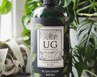 Houseplant Health Spray Nutrient Plant Food Super Growth Elixir Urban ...