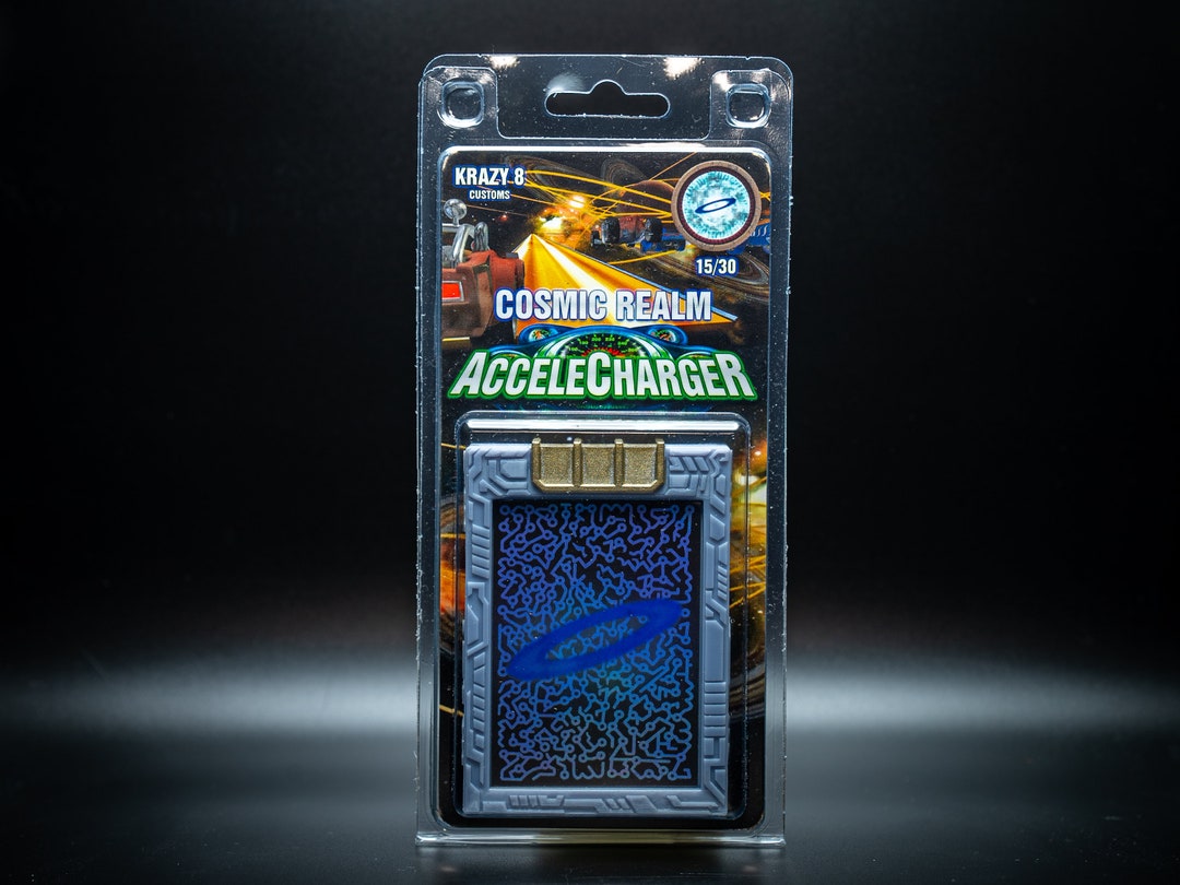 Acceleracers Cosmic Realm Accelecharger Holographic Foil Hot Wheels ...