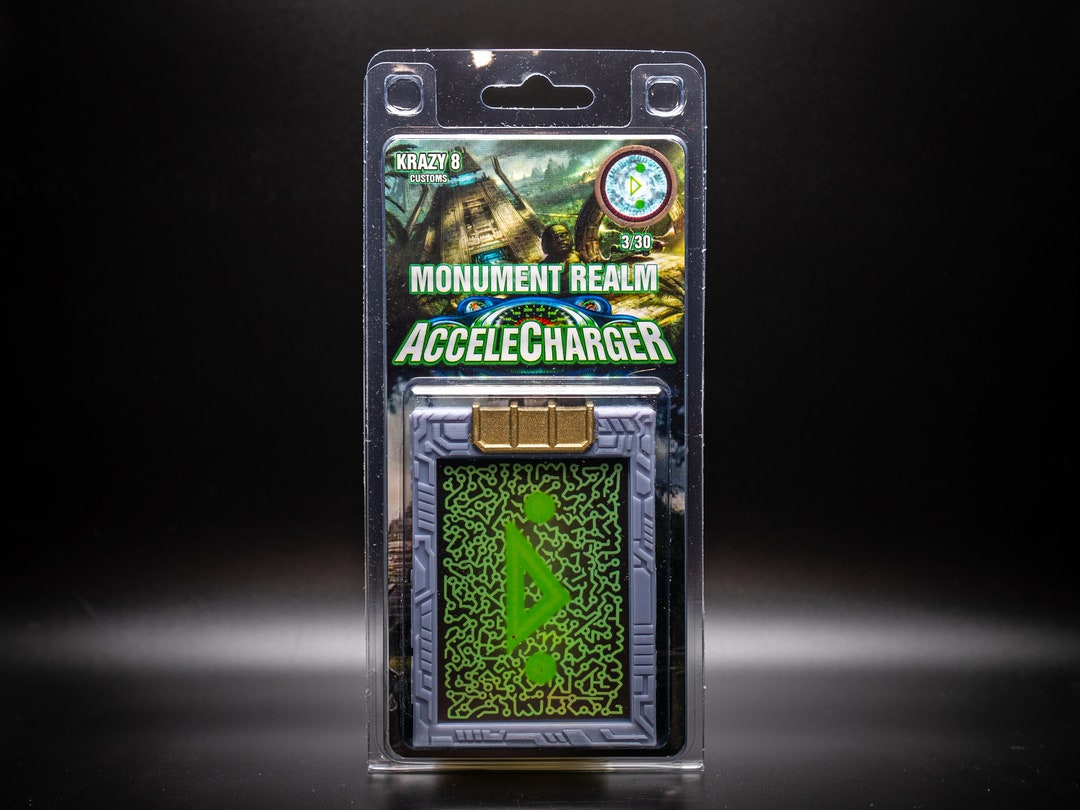 Acceleracers Monument Realm Accelecharger Holographic Foil Hot Wheels ...
