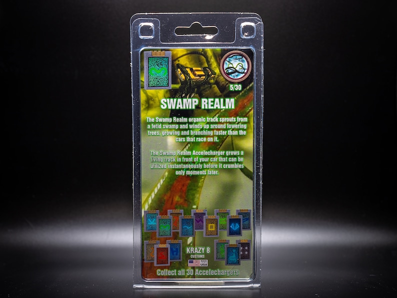 Acceleracers Swamp Realm Accelecharger Holographic Foil Hot Wheels ...