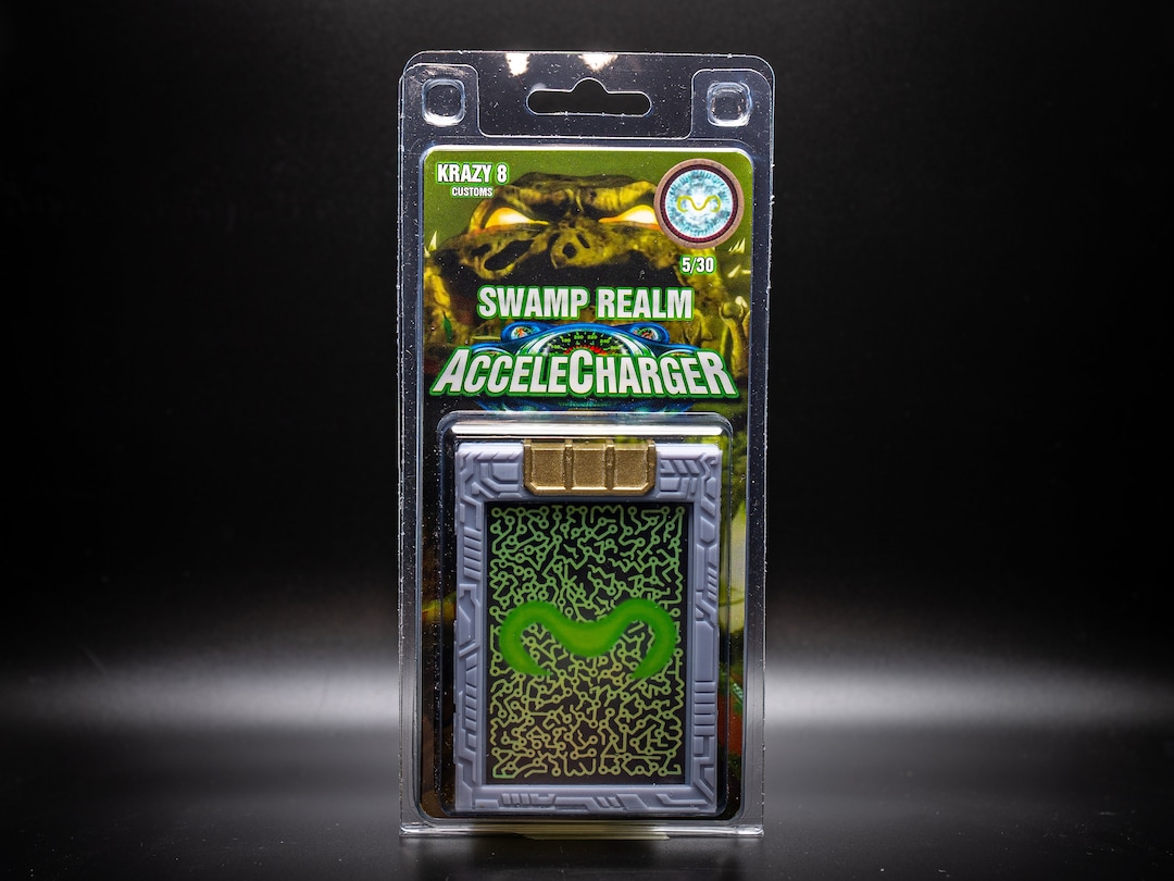 Acceleracers Swamp Realm Accelecharger Holographic Foil Hot Wheels ...