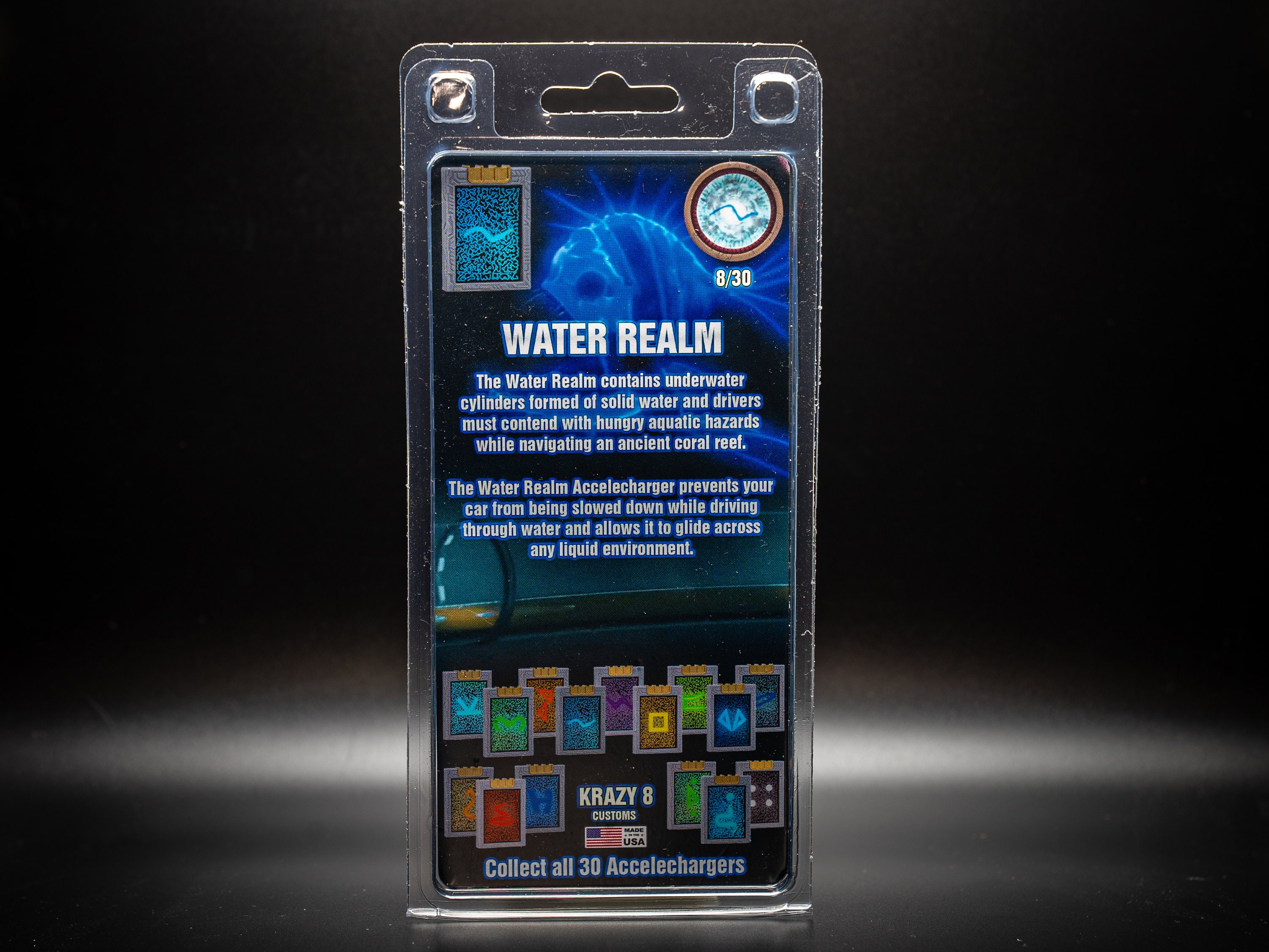 Acceleracers Water Realm Accelecharger Holographic Foil Hot Wheels ...