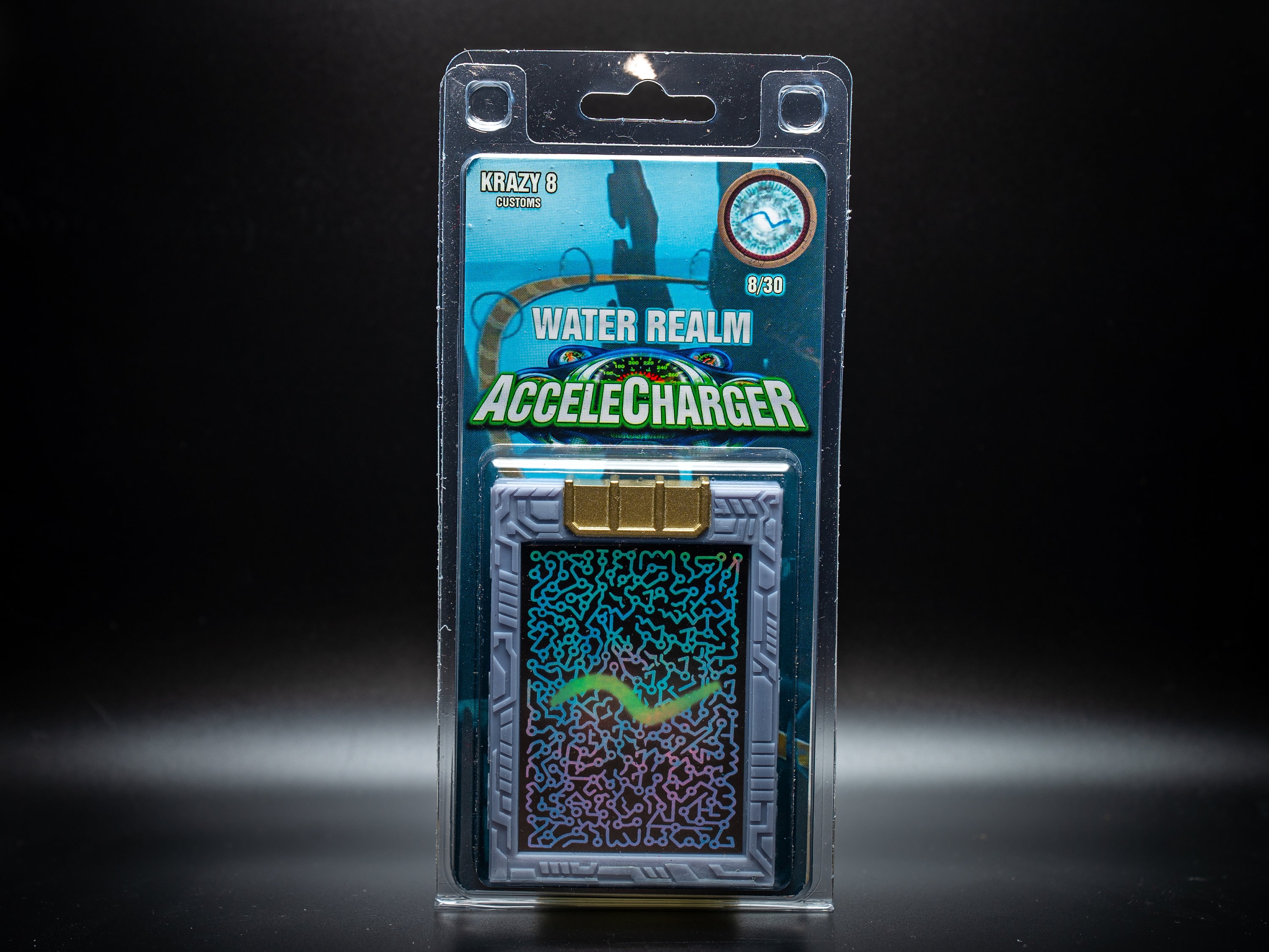 Acceleracers Water Realm Accelecharger Holographic Foil Hot Wheels ...