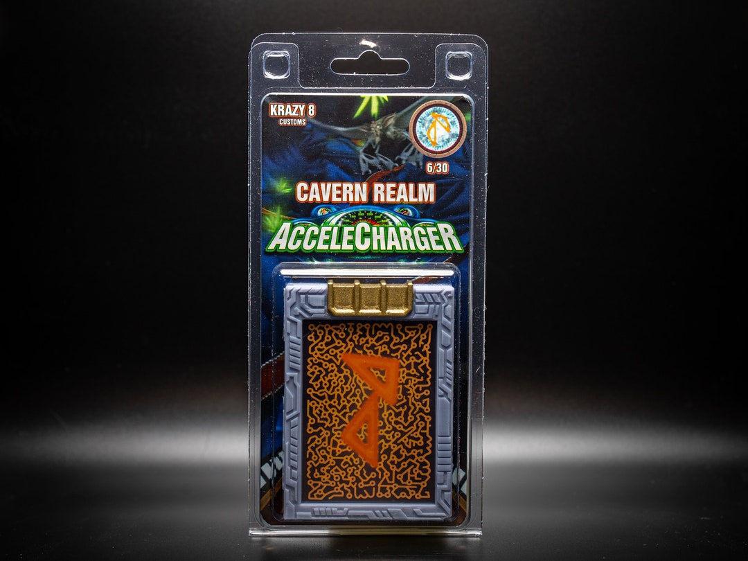 Acceleracers Cavern Realm Accelecharger Holographic Foil Hot Wheels ...