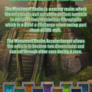 Acceleracers Monument Realm Accelecharger Holographic Foil Hot Wheels ...