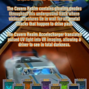 Acceleracers Cavern Realm Accelecharger Holographic Foil Hot Wheels Custom - Etsy