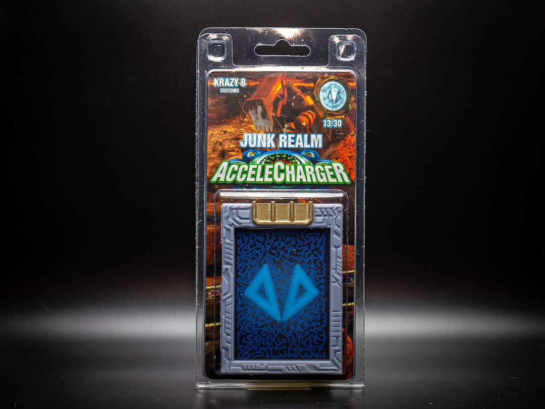 Acceleracers Junk Realm Accelecharger Holographic Foil Hot Wheels ...